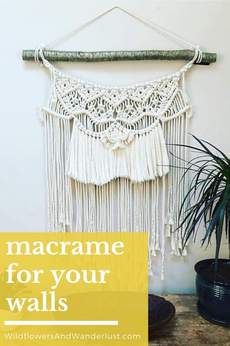 12 Awesome Macrame Wall Hangings for Your Unique Space - Wildflowers ...