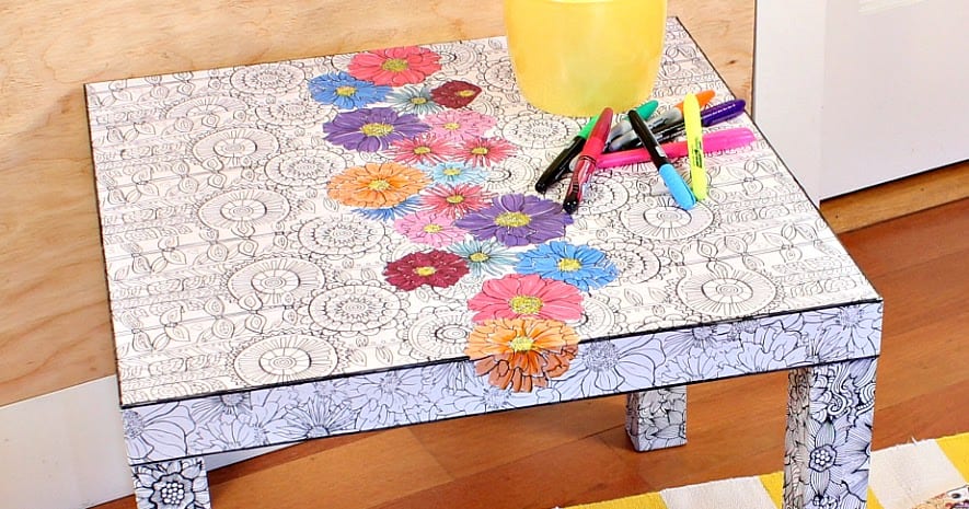 10 Creative Ways to Use Coloring Pages for Crafts - Wildflowers and ...